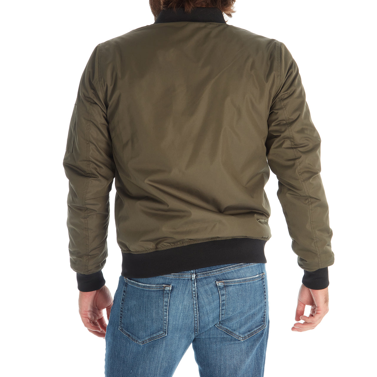 Lewis Sherpa Lined Bomber Jacket - PX Clothing